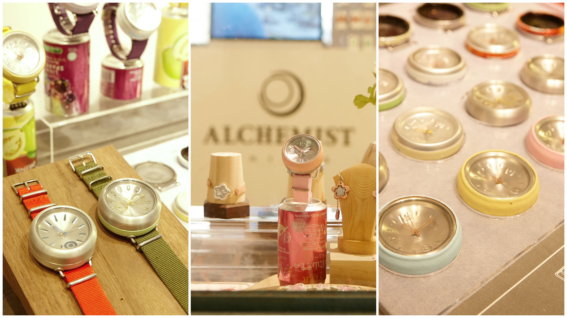 客製專屬時間分秒 鋁罐手錶創意 Alchemist Creations 帶來不一樣的「幸福感設計」