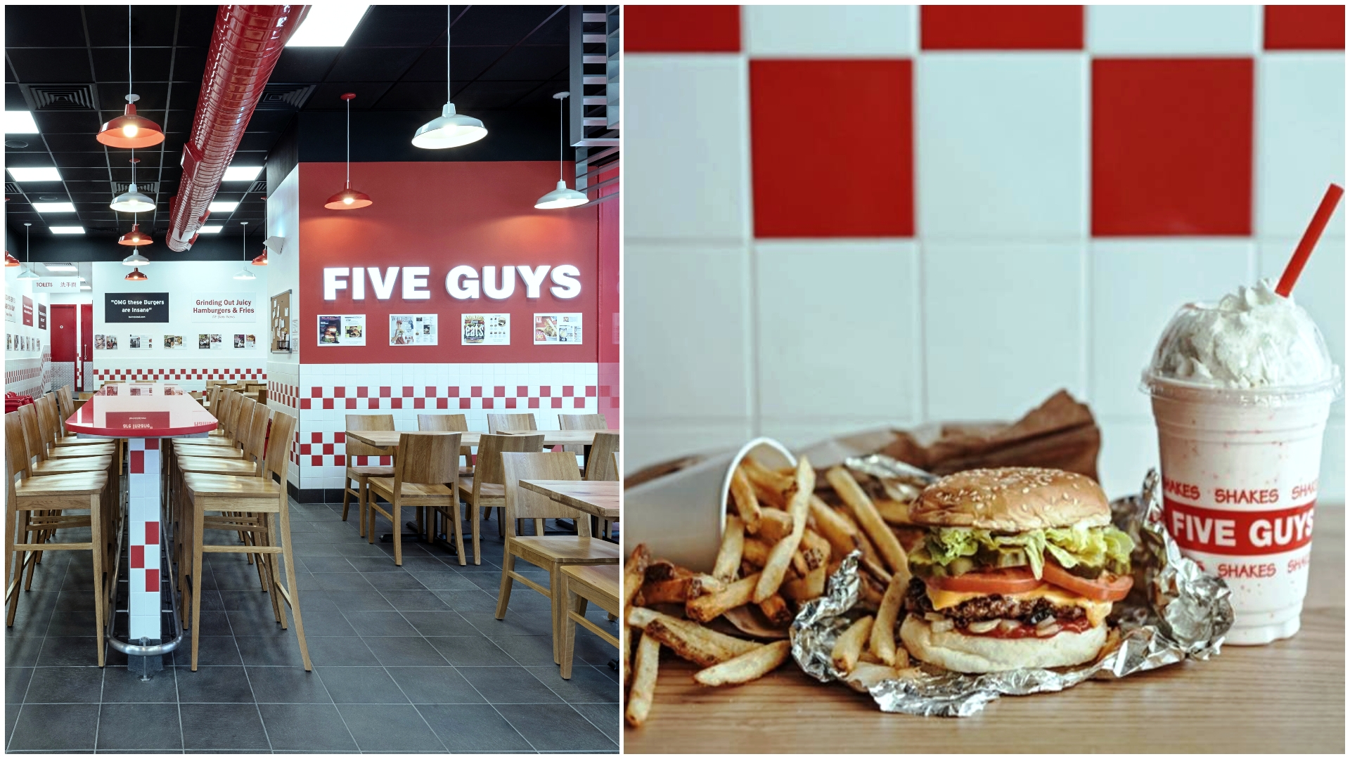 復仇者聯盟和歐巴馬都盛讚 Five Guys漢堡亞洲首店抵香港 自選15款免費佐料花生任性吃（內含完整菜單、歐巴馬與劉嘉玲漢堡配方）