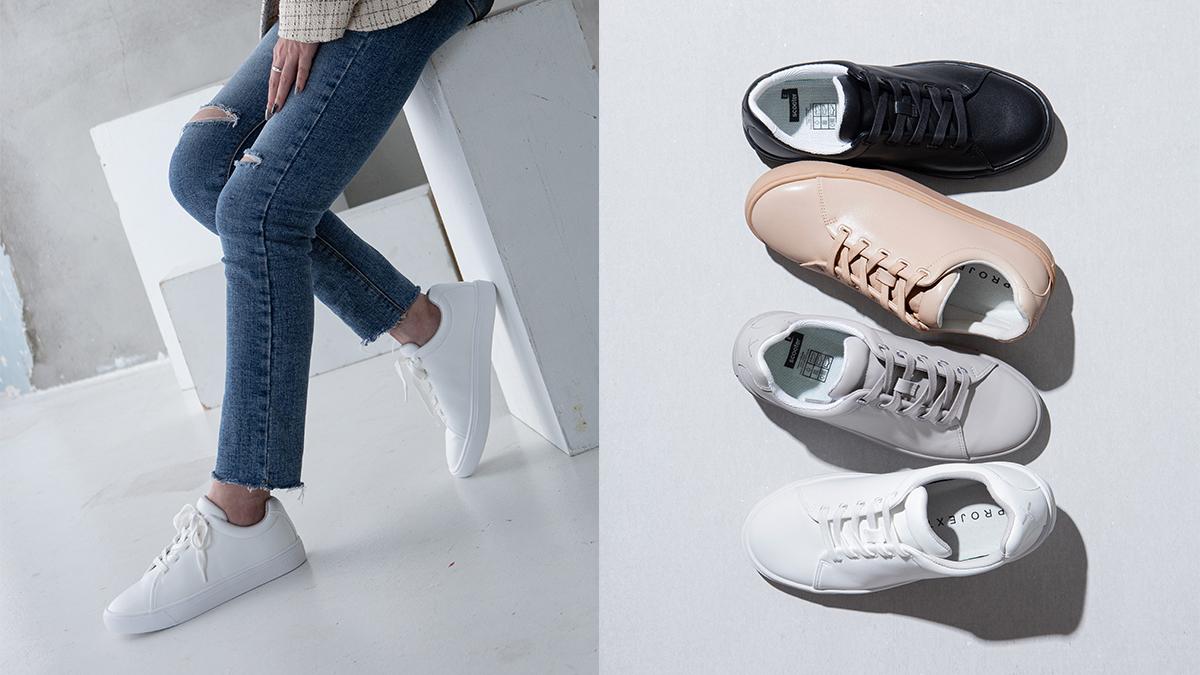 下雨天也敢穿的小白鞋！M編近期大愛的Projext Scooter01顛覆白鞋印象不怕髒不怕刮，與你聯名穿出自我風格