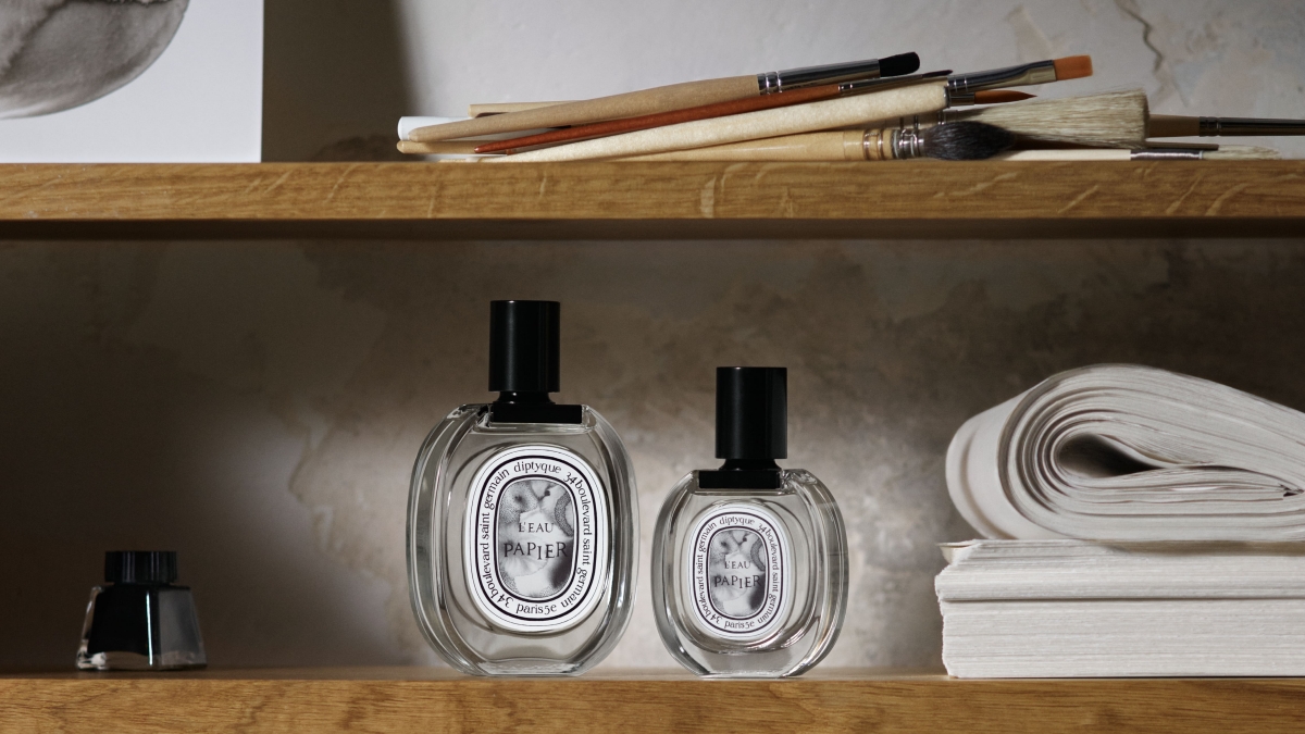 Diptyque 2023新香「紙染之水淡香水」，特殊紙香調是白麝香與米香揉合而成