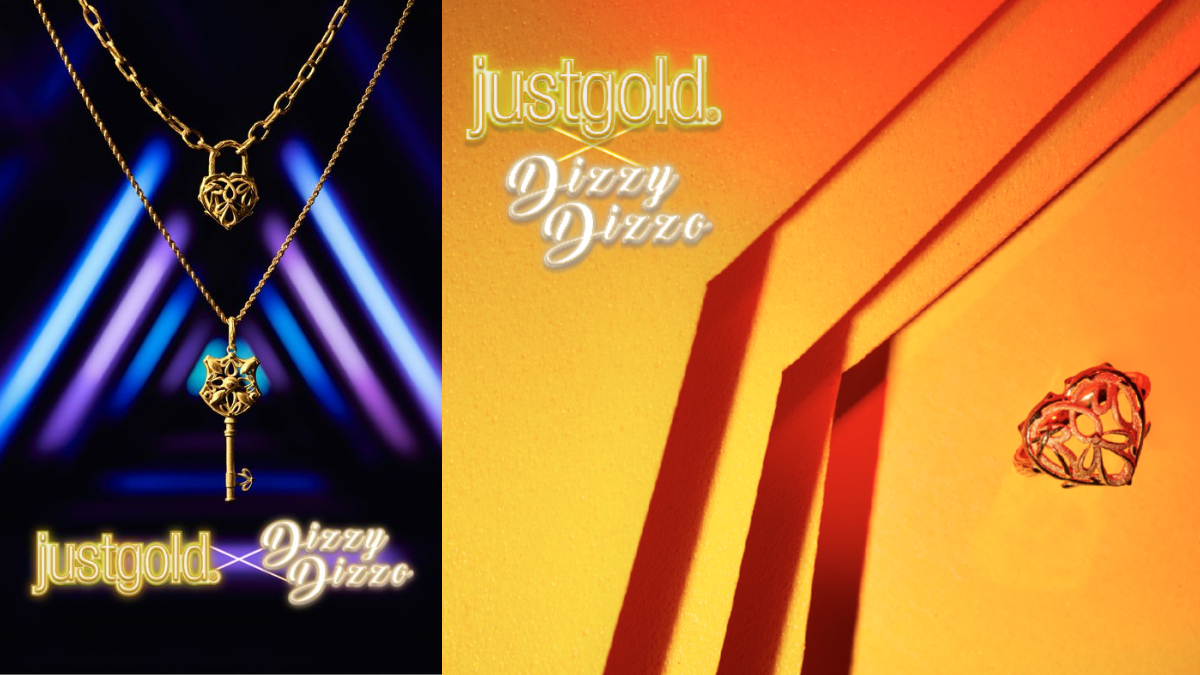 顛覆你對金飾的想像！Just Gold鎮金店攜手Dizzy Dizzo蔡詩芸，延續大嘻哈風潮，打造充滿個人風格的全新系列！