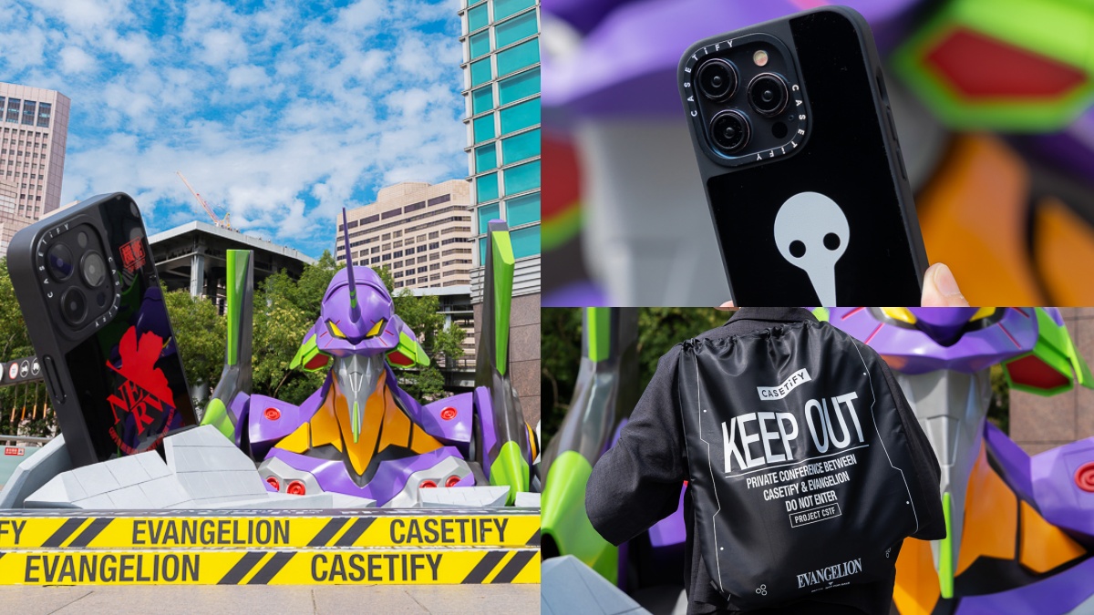 4公尺高「試驗初號機」降落台北101！CASETiFY聯手《新世紀福音戰士》打造快閃裝置，時間只有6天