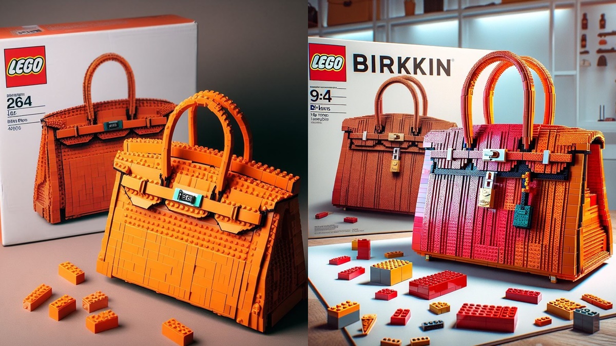 樂高要與愛馬仕合作了嗎？社群上火熱的Lego Birkin，其實有錢也難買