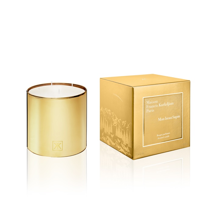 每到耶誕都會現身的金燦香氛蠟燭推出加大版！Maison Francis Kurkdjian全新打造重達1.6KG奢華重量版，點燃燭火金色外衣更 ...